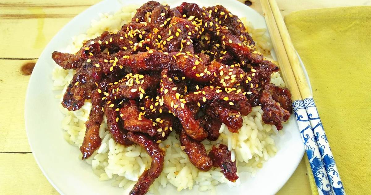 Ternera crujiente con glaseado {receta china) Receta de 🍏 La Cocinera ... Ternera crujiente con glaseado {receta china) Receta de 🍏 La Cocinera ...