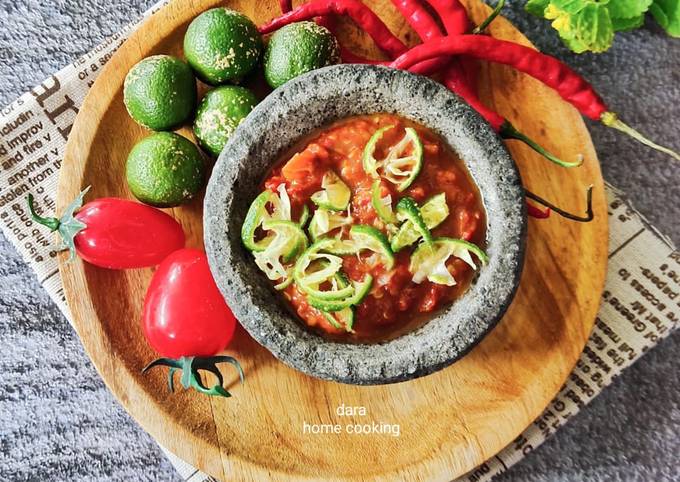 Resep Sambal Terasi Jeruk oleh Dara Home Cooking - Cookpad Resep Sambal Terasi Jeruk oleh Dara Home Cooking - Cookpad