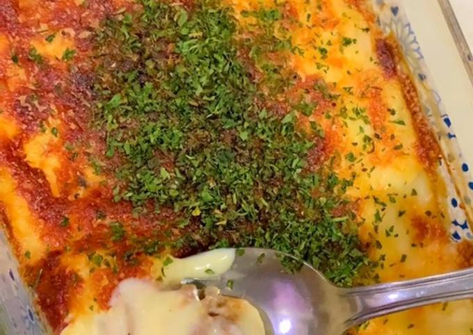 Resep Spaghetti Brulee by Me 😍 oleh Suzzane - Cookpad