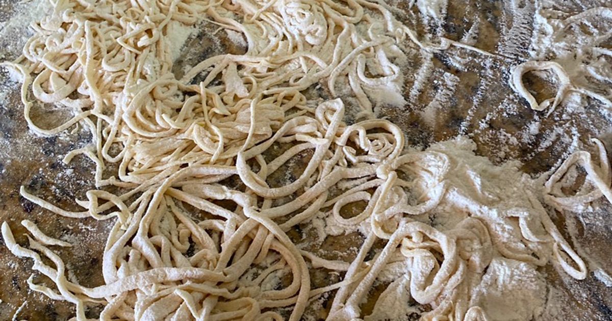 Homemade Tallarines Recipe by Kari