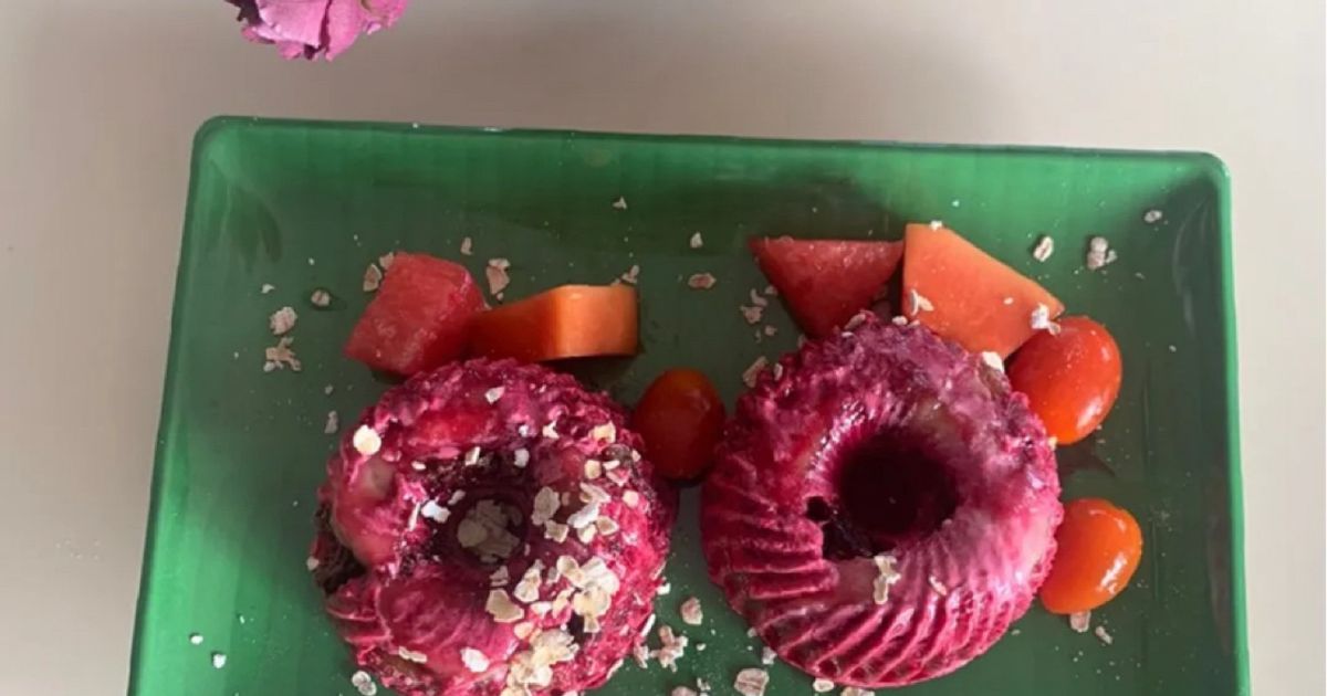 Resep yoghurt buah bit rumahan enak dan mudah - Cookpad