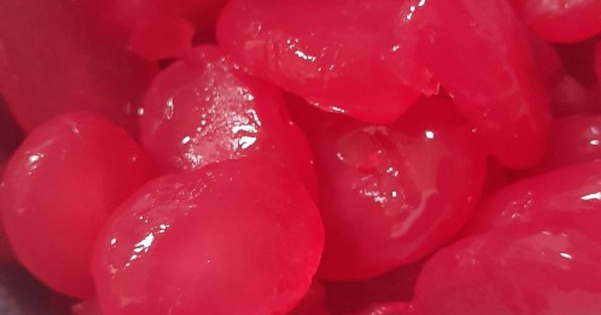 Resep Manisan kolang kaling merah delima oleh mz.linnz - Cookpad