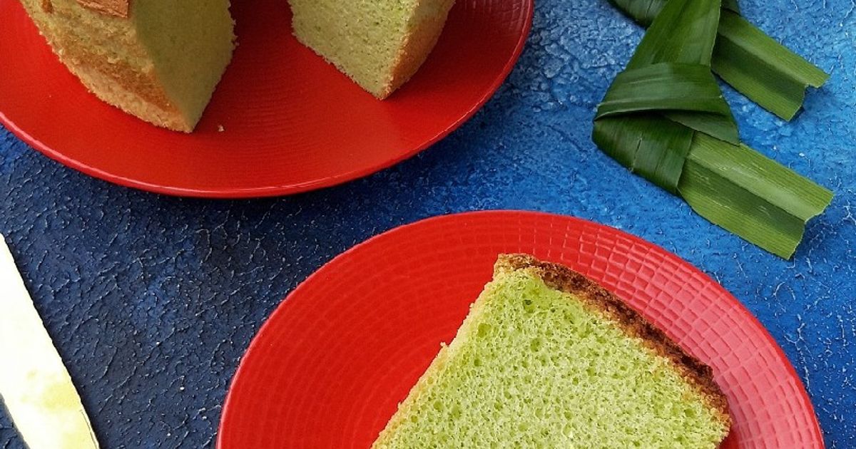 Resep (2.42) Pandan Chiffon Cake (Gluten Free) oleh Kucingrabbit [ Anny ...