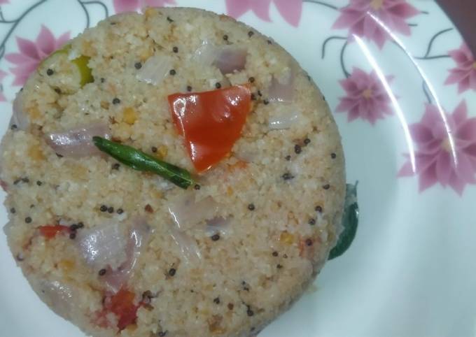 Broken Wheat Upma Recipe by Swaminathan - Cookpad