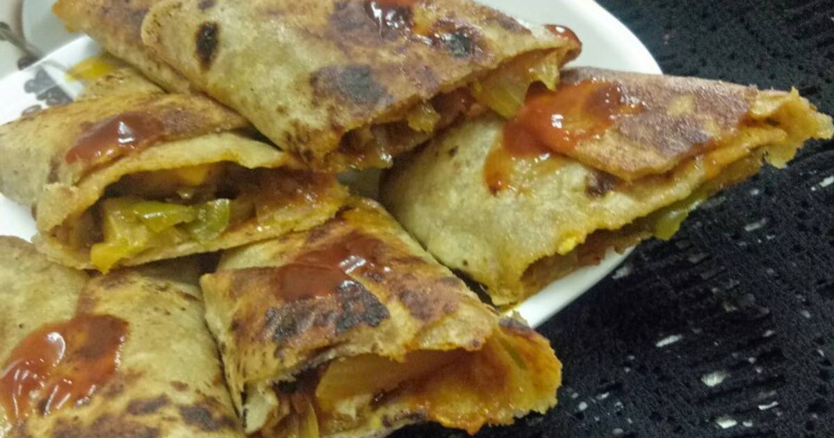 Methi veg roll Recipe by sona hirani - Cookpad