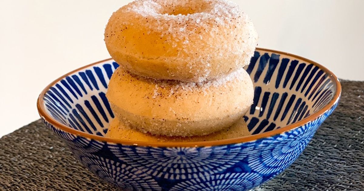 Dairy Free Baked Mini Donuts With Cinnamon Sugar Recipe by Akira Antares