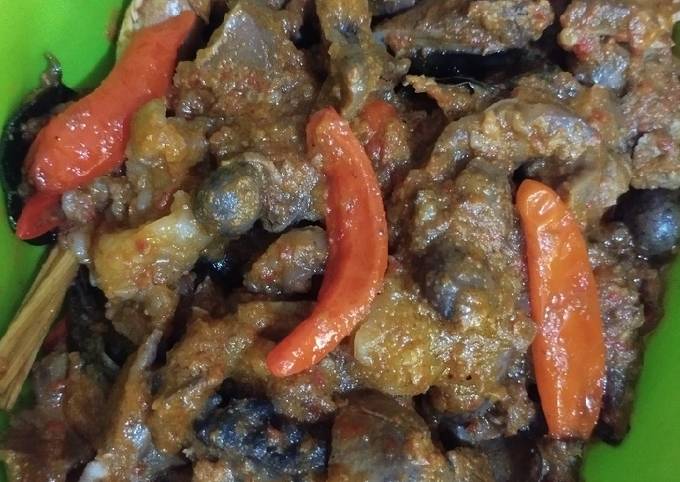 Resep Oseng mercon ati ampela oleh Astrie's Kitchen - Cookpad