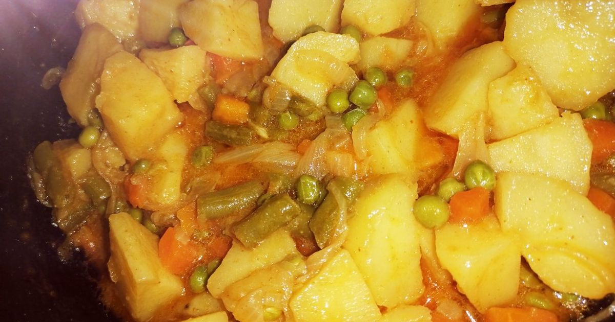 3 Color Cooked Veggies Recipe by Mk Mahwish - Cookpad
