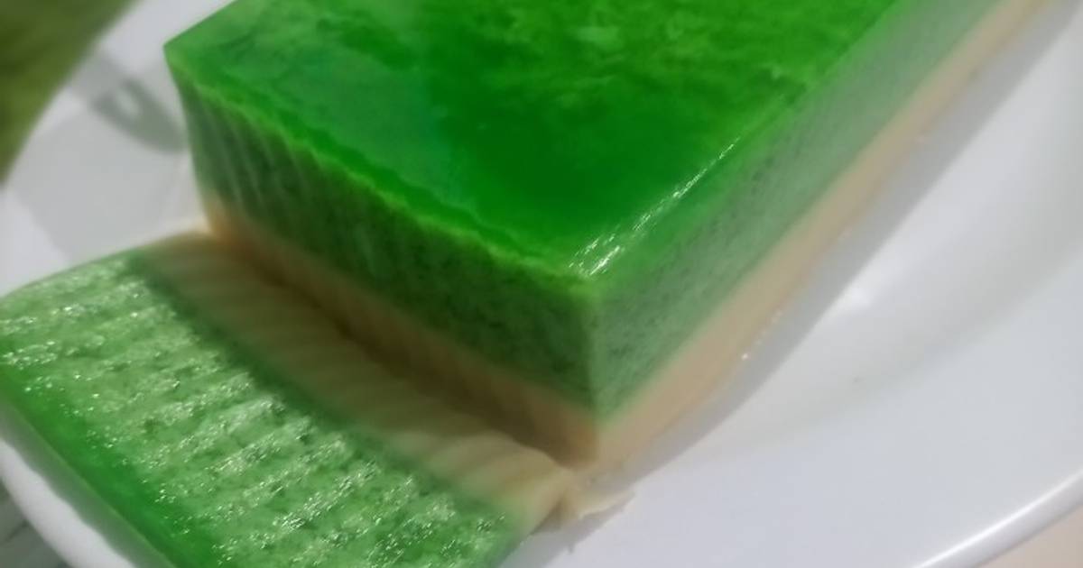 Resep Puding lumut susu oleh Zie (Desi maulinda) - Cookpad