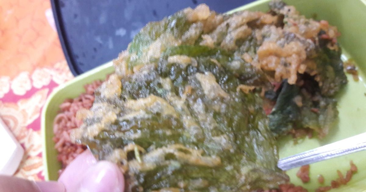 Resep Bayam Crispy Mudah Sederhana Dan Cepat oleh Wai - Cookpad