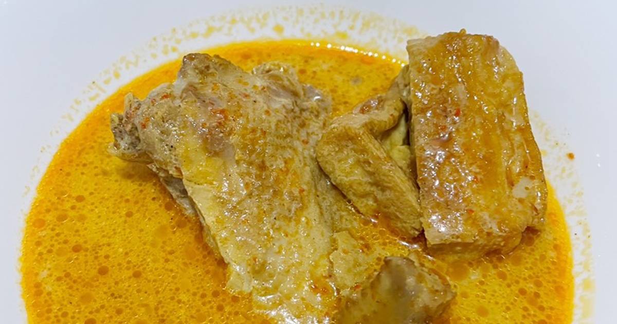 Resep Kare Ayam Kampung oleh chusnulliyna - Cookpad