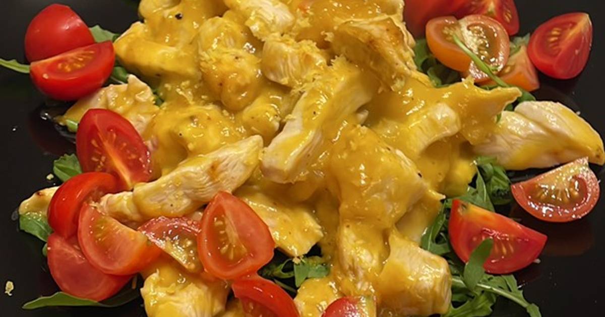Ricetta Pollo al mango di Riccardo Mazzon - Cookpad