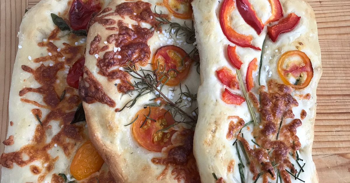 Focaccia, Avagy Finom Lepénykenyér | Szabad Antalné /Juditmama receptje ...