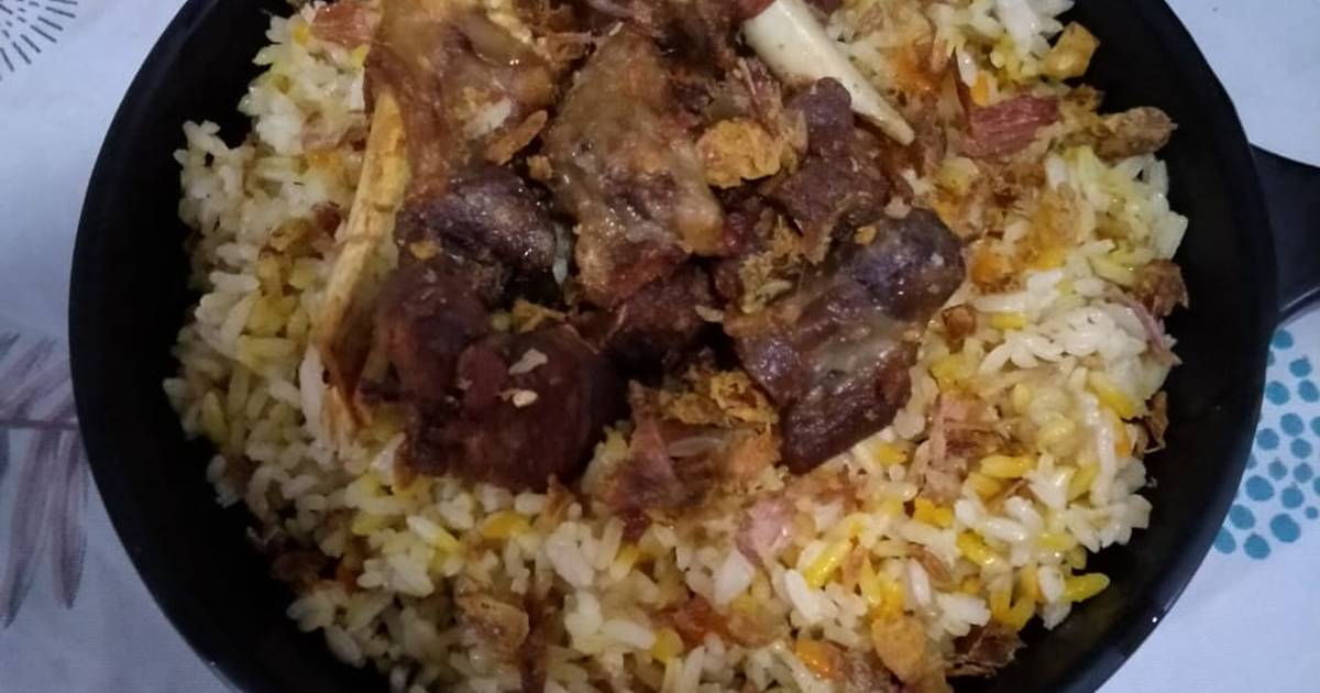 75 resep nasi mandi daging kambing enak dan mudah - Cookpad
