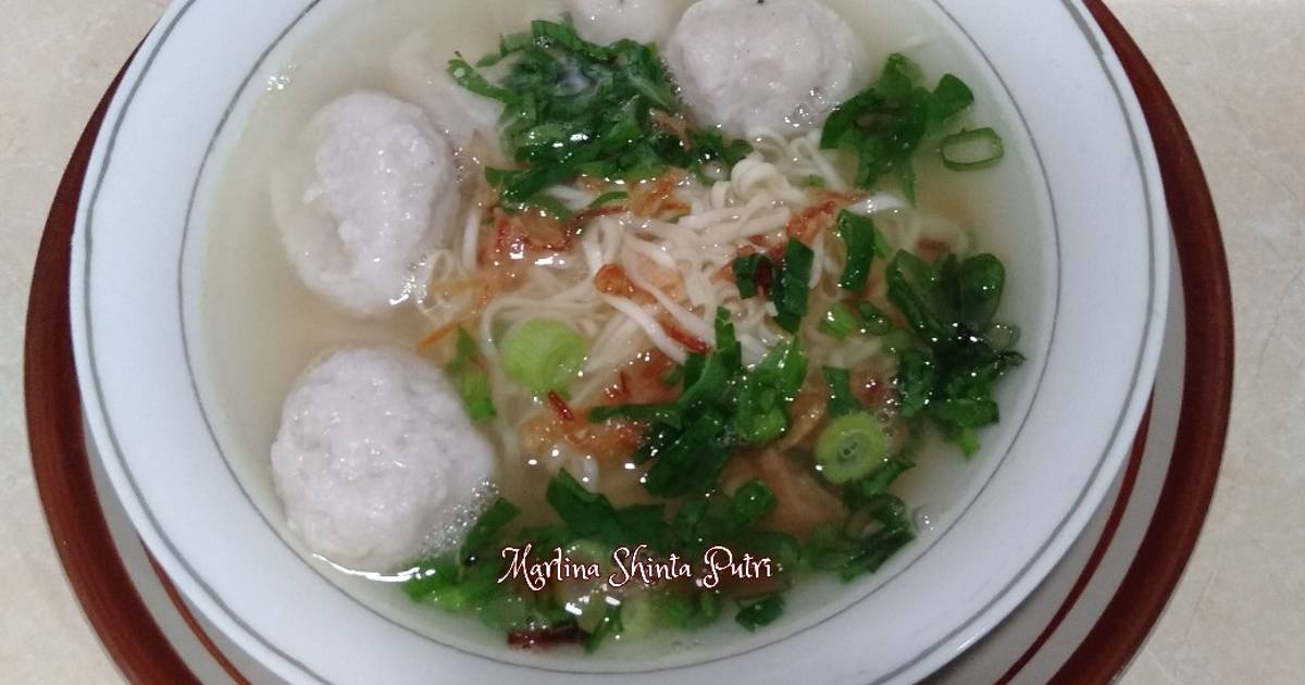 Resep Bakso Homemade oleh Marlina Shinta Putri - Cookpad