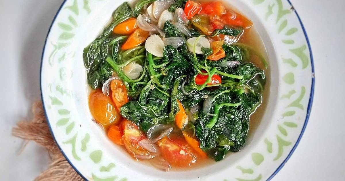 Resep Bayam Bumbu Asam Saus Tiram oleh Desriayu - Cookpad