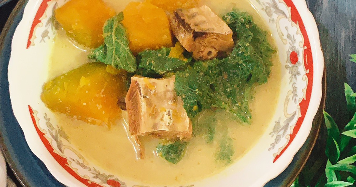 Resep Juhu Dawen Baluh Bahenda (Sayur Daun Labu Kuning) oleh tri rahayu ...