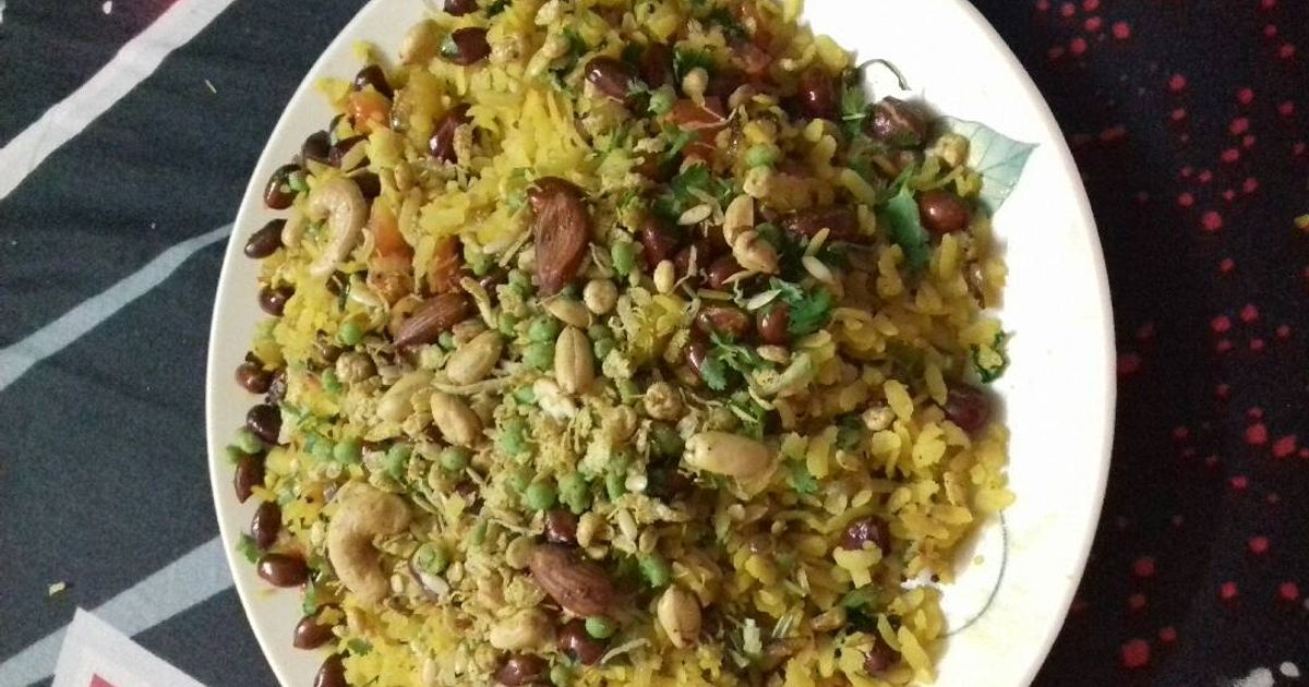 Shaahi Poha Recipe by Usha Varshney - Cookpad