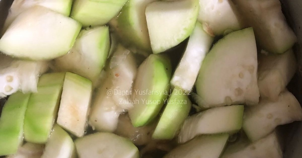 Resipi Labu Air Masak Rebus Lada Hitam oleh Dapur Yusfarisyia - Cookpad