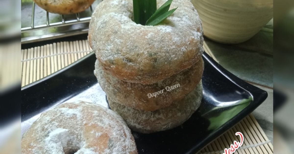 Resep Donat Bayam (Eggless) oleh Dapoer Queen - Cookpad