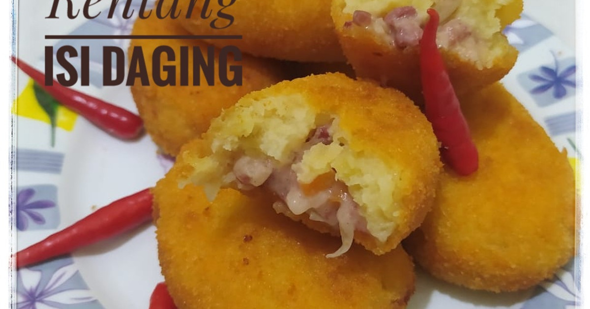 Resep Kroket Kentang Isi Daging Sapi Giling oleh Ana Rafa Fadhlillah ...