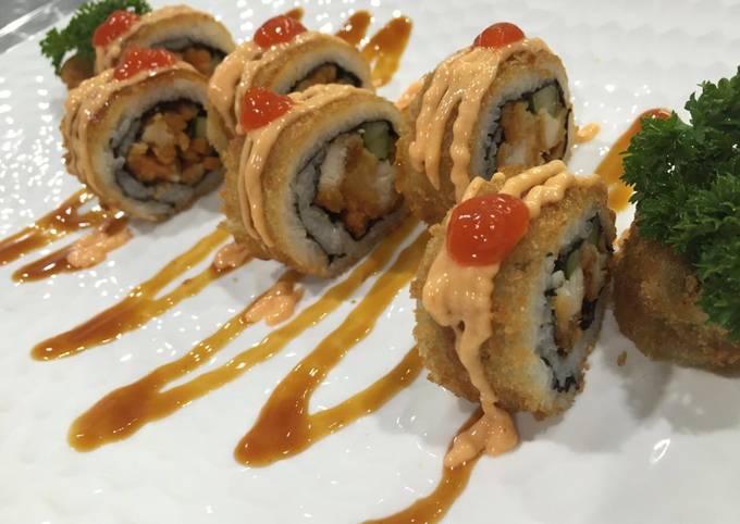 Resep Crispy sushi oleh ayu - Cookpad