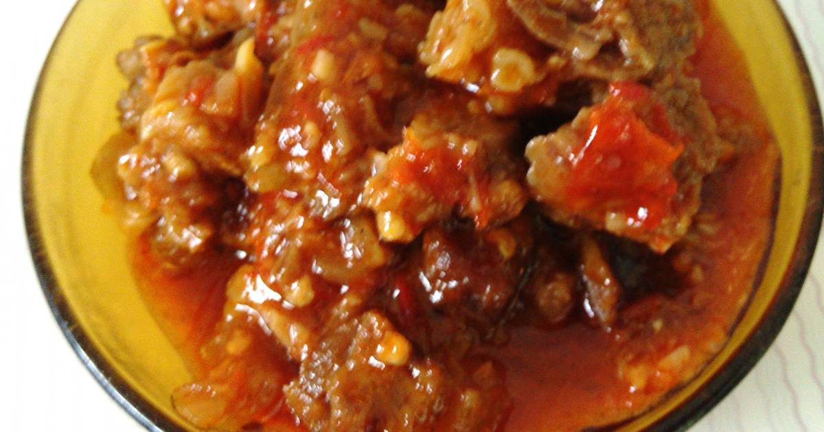 Resep Sambel goreng daging sapi empuk oleh Syska Zha - Cookpad