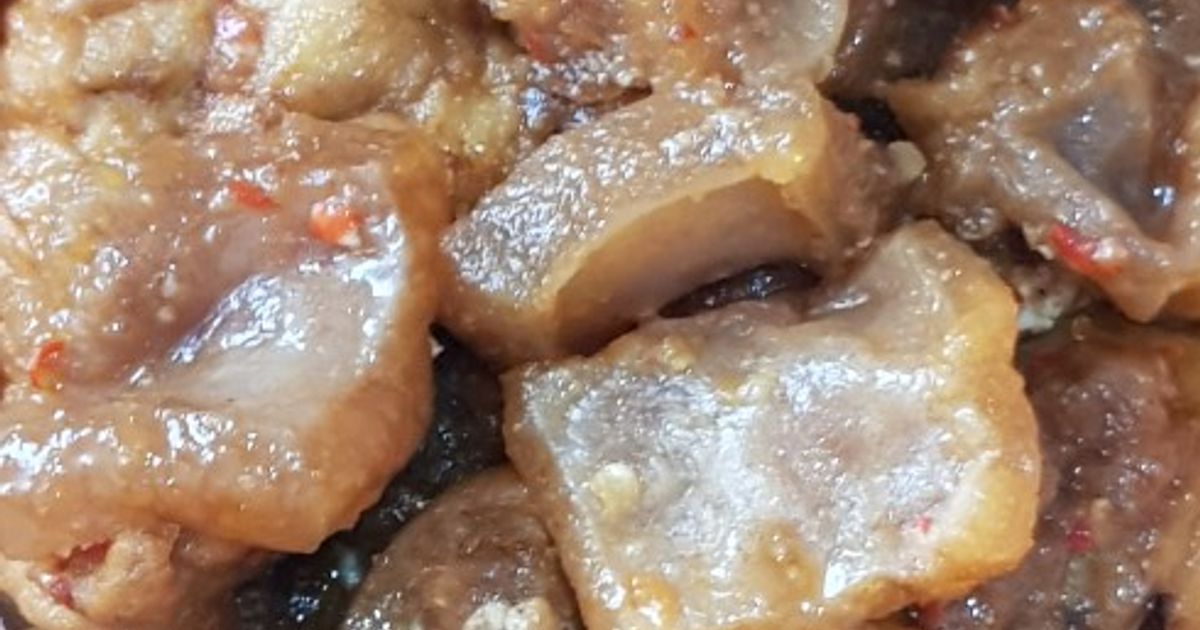 Resep Sambel Goreng Krecek Sapi oleh Ie Tju - Cookpad