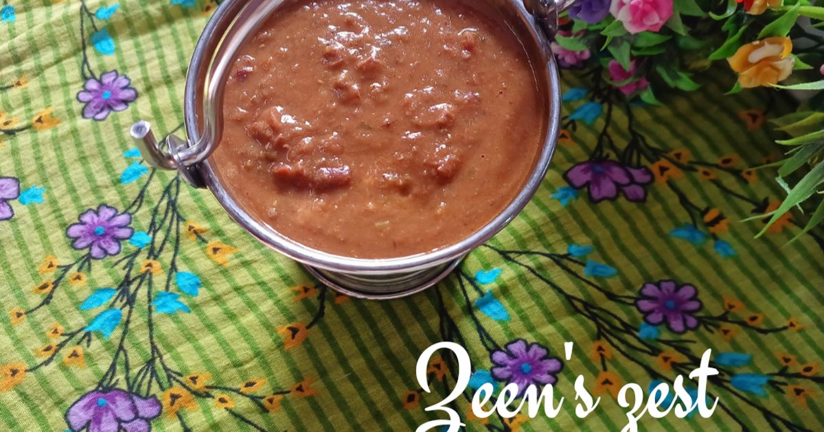 Lentil Mixed Rajma Recipe by ZMA - Cookpad