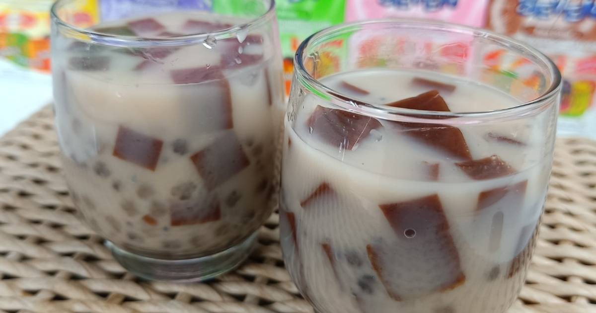 Resep Milk Tea Sago oleh Eonnie Gwenchana - Cookpad