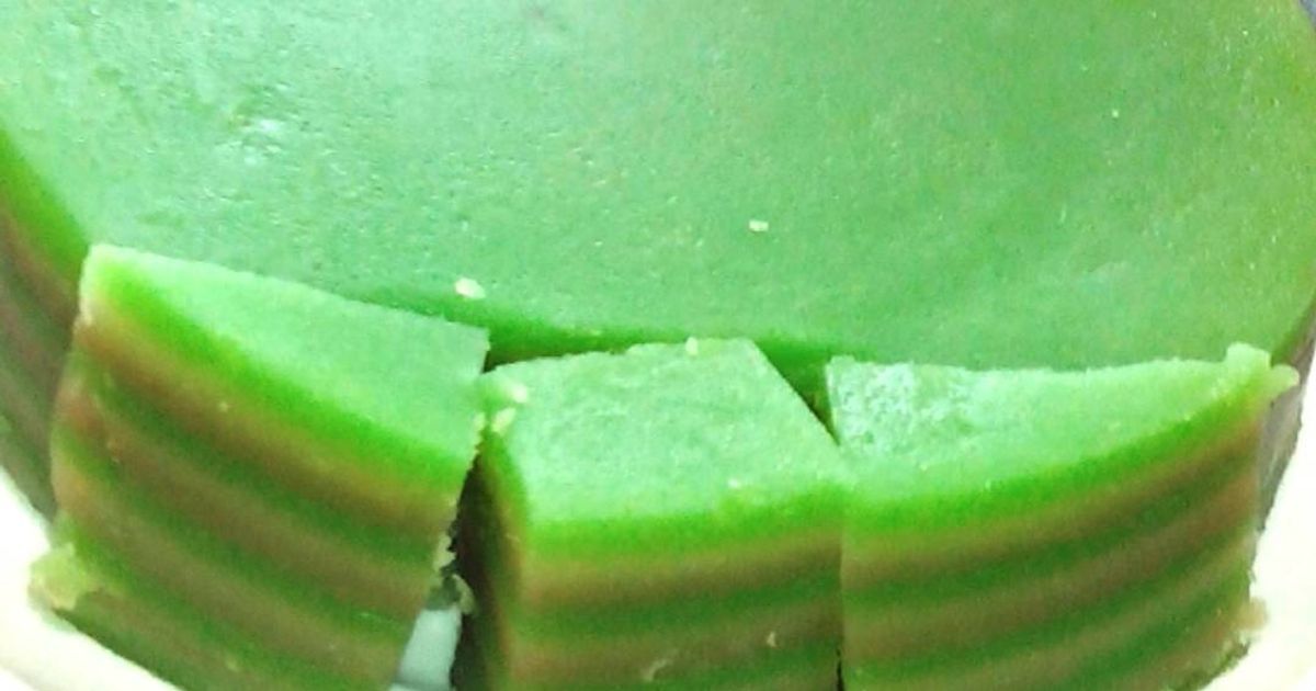 Resep kue lapis hunkwe susu rumahan enak dan mudah - Cookpad