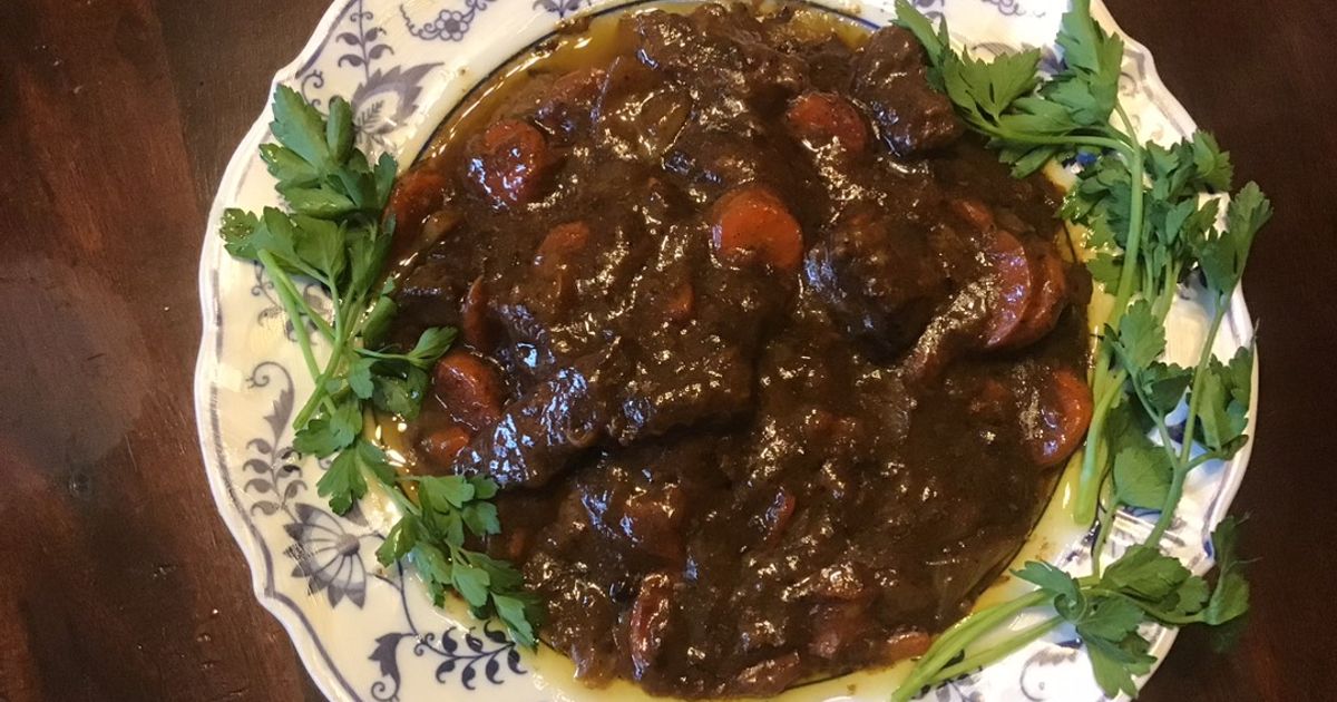 California Farm Beer Braised Beef Recipe By Hobby Horseman