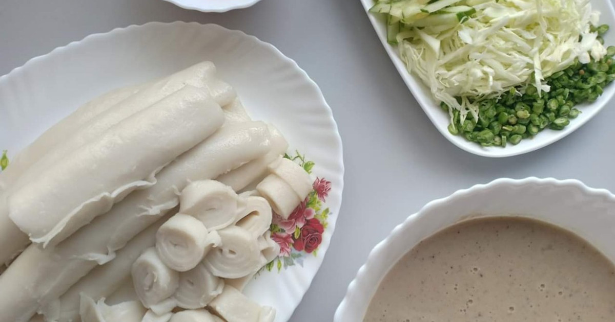 Resipi Laksam Kuah Lemak Kelantan oleh Cheyah Saripuddin - Cookpad