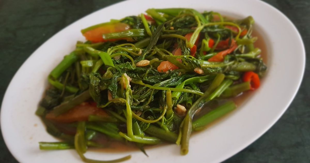Resep Tumis Kangkung Bawang Putih oleh Windy Utami BP - Cookpad