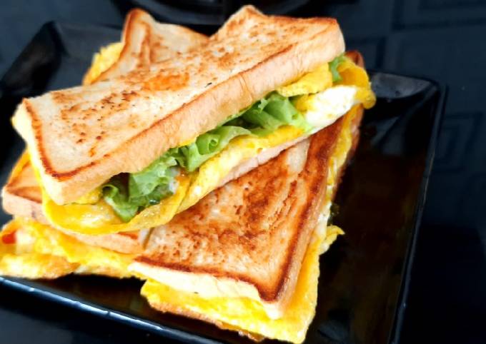 Resep Roti Sandwich Simple oleh Arifah Ega Firga - Cookpad