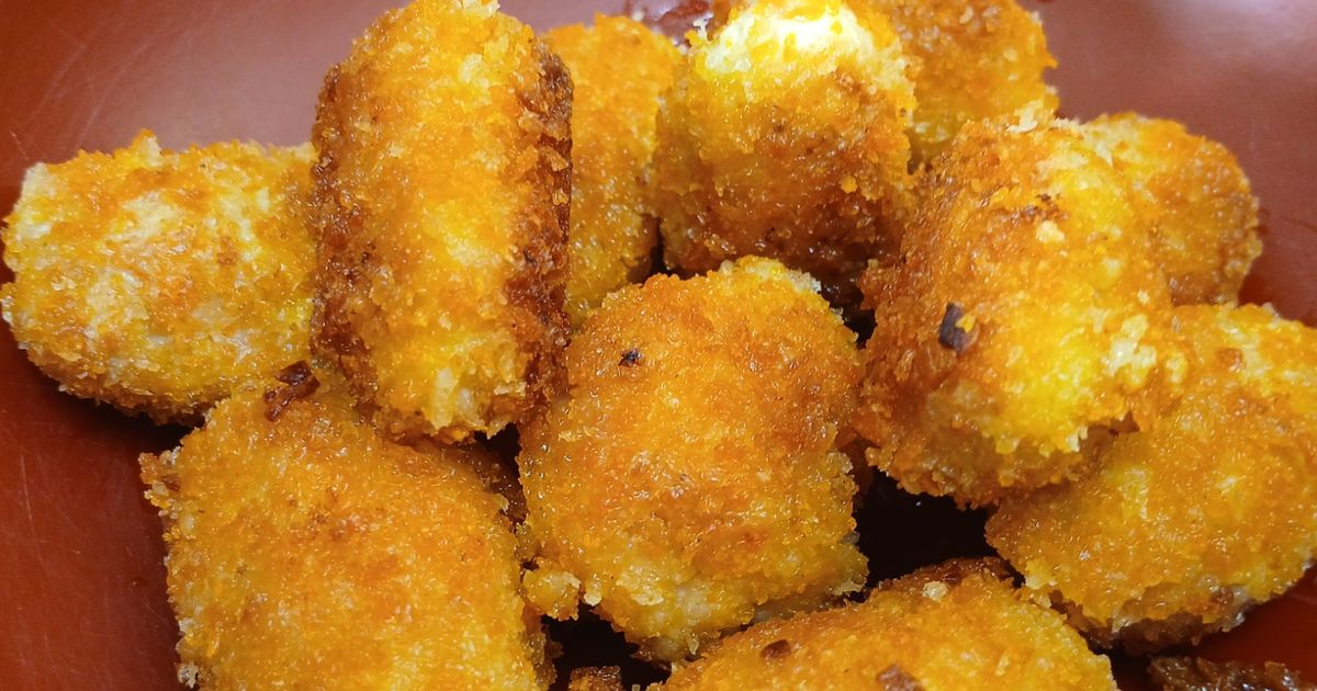 Resep Nugget Tahu Ayam (Hidden Vegetable) oleh Ika Kusumawati - Cookpad