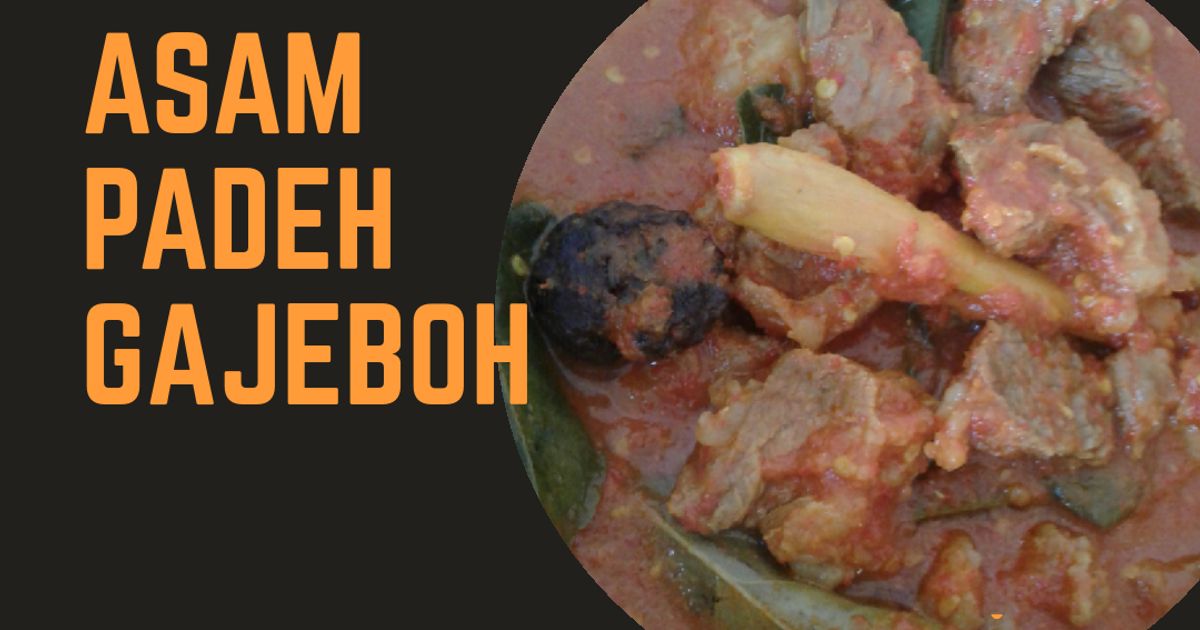 Resep Asam Padeh Gajeboh oleh Umma Dalaz - Cookpad
