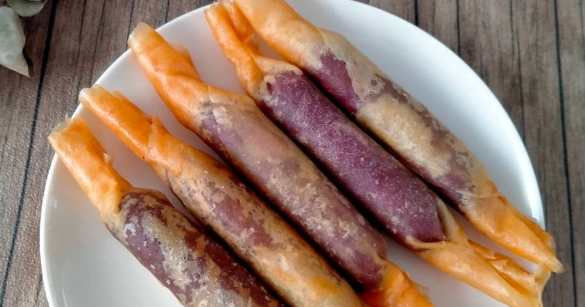 34 resep pangsit ubi jalar enak dan mudah - Cookpad