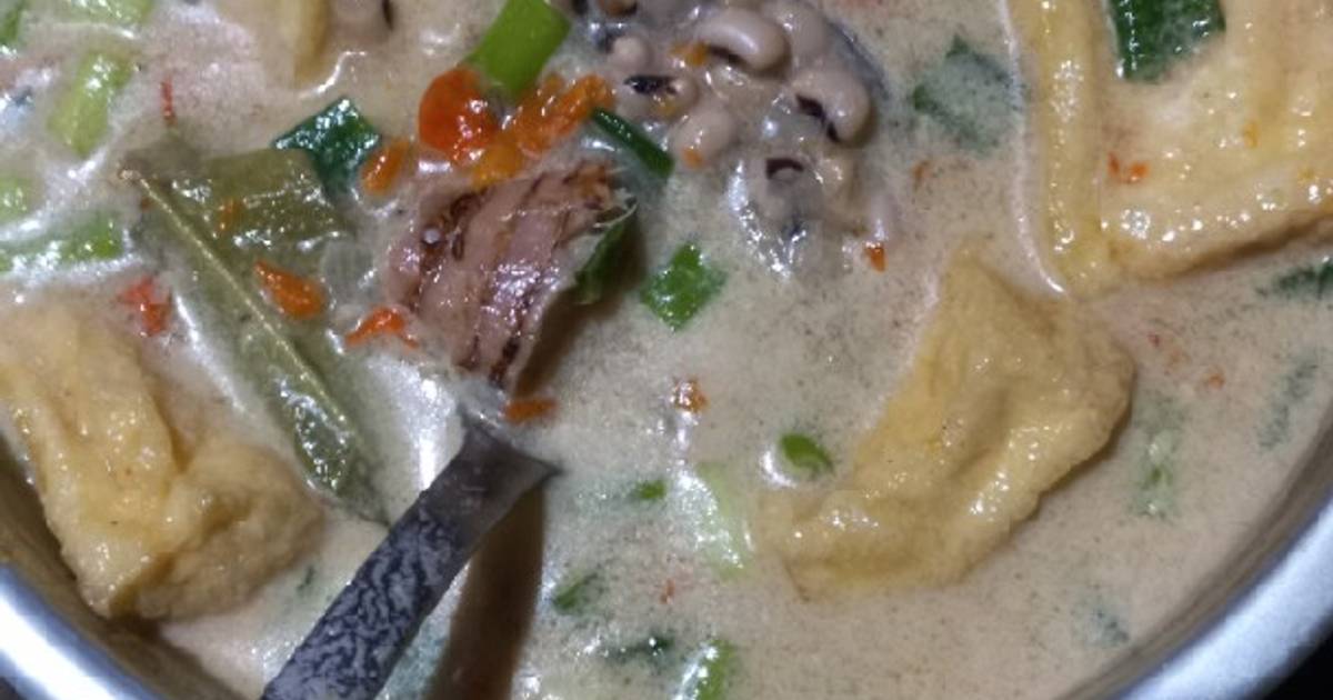 Resep Lodeh lotho & tahu oleh Sina Ayuningtyas - Cookpad