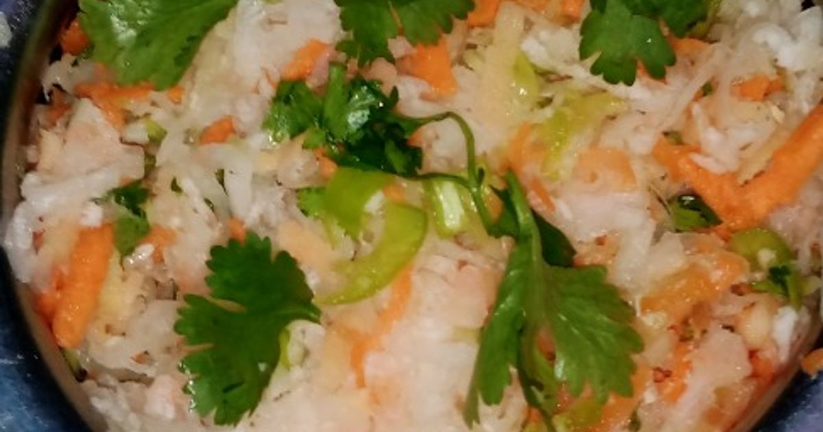 मूली का लच्छा (Mooli Ka Lachha Recipe In Hindi) रेसिपी बनाने की विधि in ...