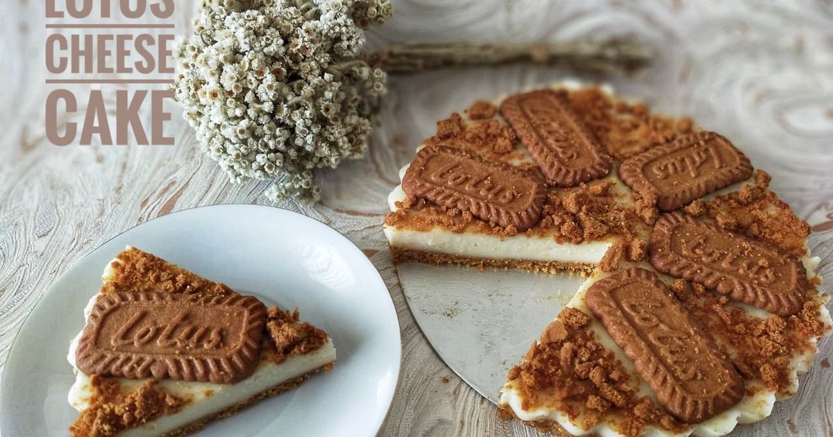 Resep Lotus Cheese Cake(no Bake) oleh Minie Nora(MNKitchen) - Cookpad