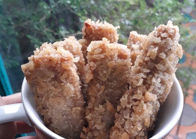 Resep NUGGET STIK DAGING & TAHU - #MPASIJasmine #MenuMPASI oleh Putri ...