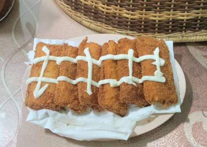 Resep Roti Goreng isi Rougut Ayam oleh NieZz Fatma - Cookpad