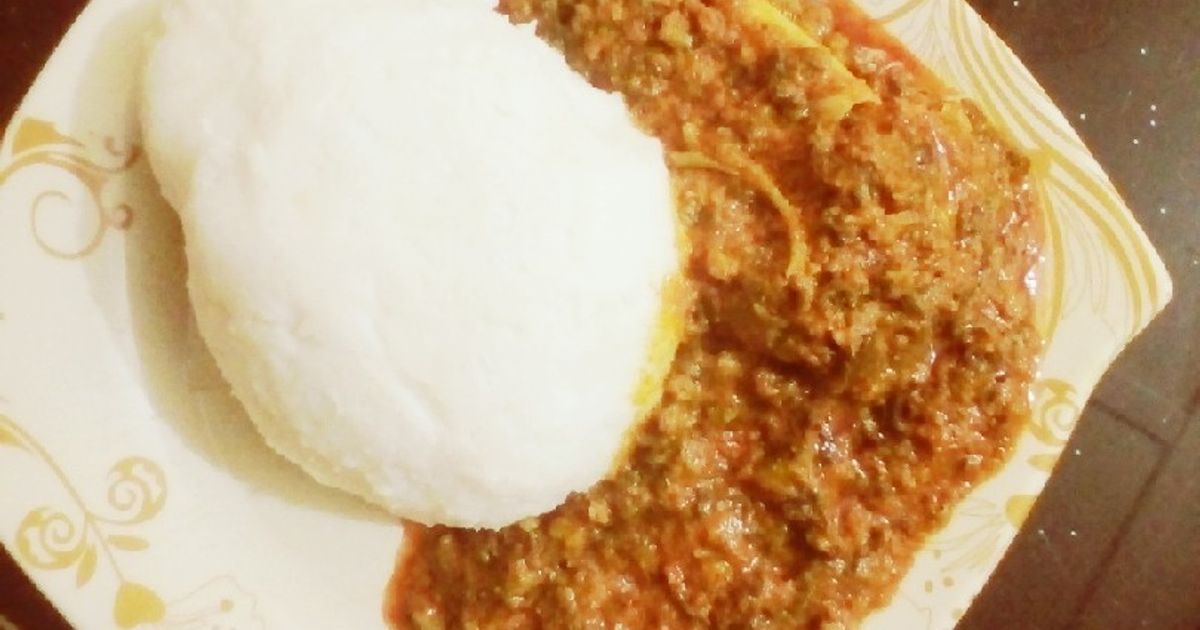 Tuwon Shinkafa & Miyan Taushe Recipe by Vera Aboi - Cookpad