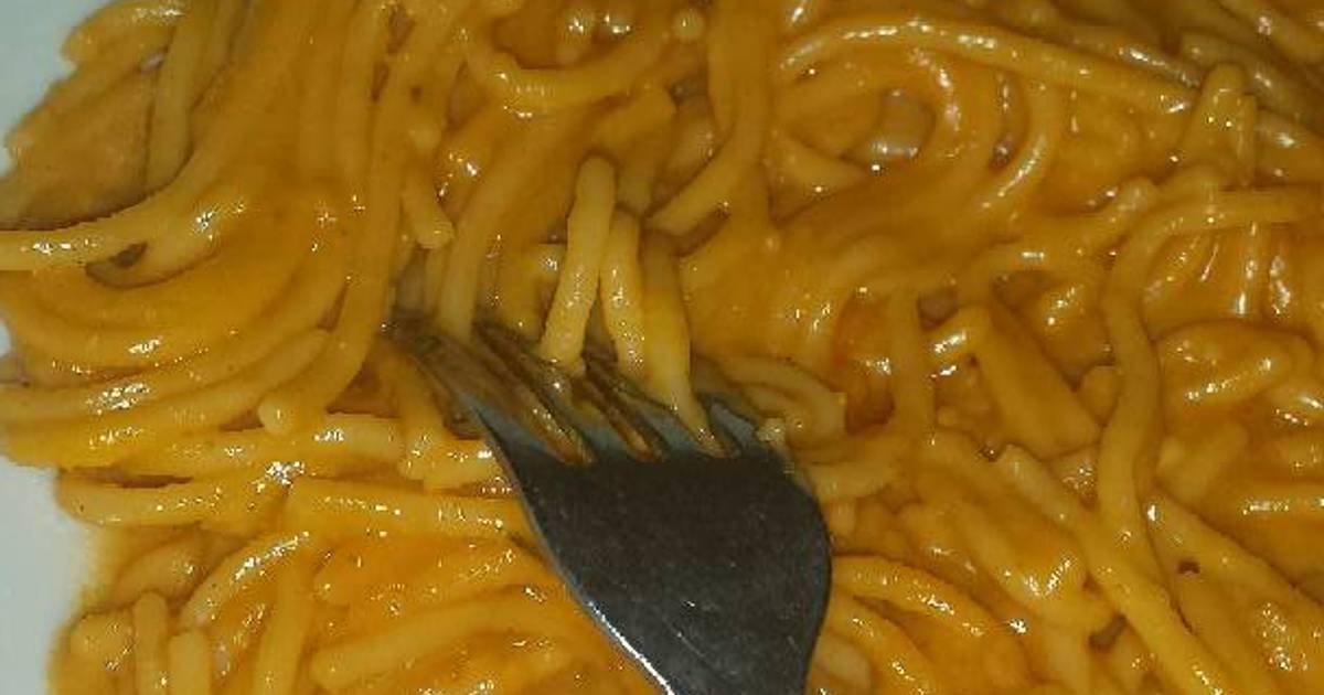 Espaguetis Receta de stefanyv- Cookpad