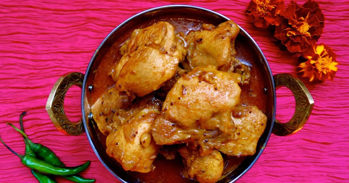 Goan Style Chicken Curry Recipe by Bibi - Cookpad