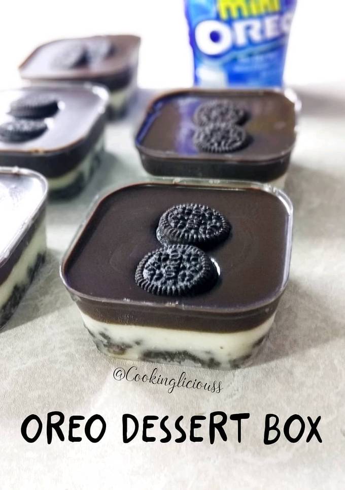 Resep Oreo Dessert Box oleh Cookingliciouss - Cookpad
