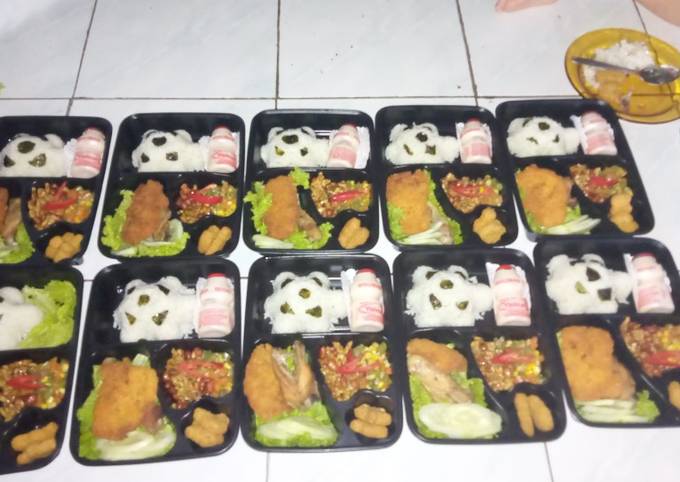 Resep Nasi bento oleh Zoya Kirana - Cookpad