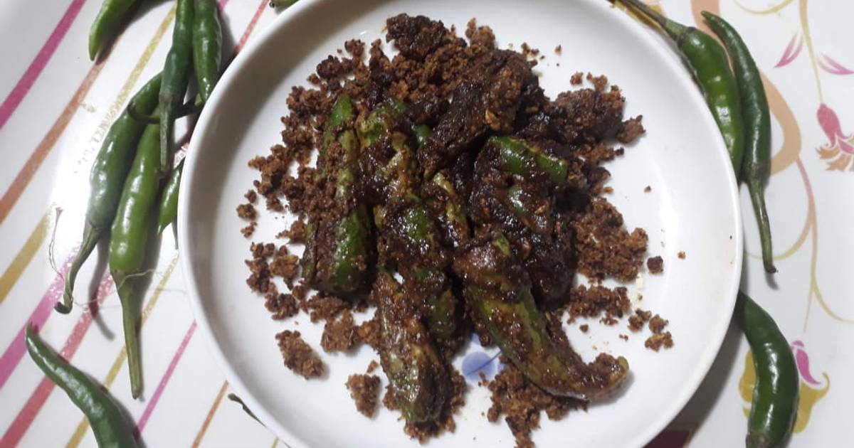 Mousumi Hazra দ্বারা মশলা লঙ্কা (Moshla lonka recipe in Bengali) রেসিপি ...