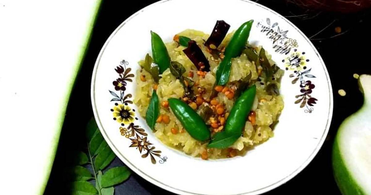 Keya Mandal দ্বারা চাল কুমড়া ছেচকি (Chalkumro chechki recipe in ...